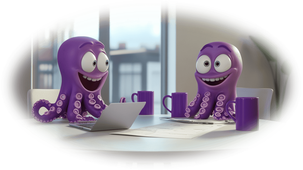Purple Octopus- An independent creative marketing agency helping business owners thrive through ...